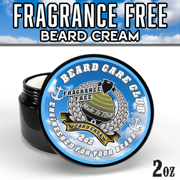 Fragrance Free Beard Cream – Beard Care Club