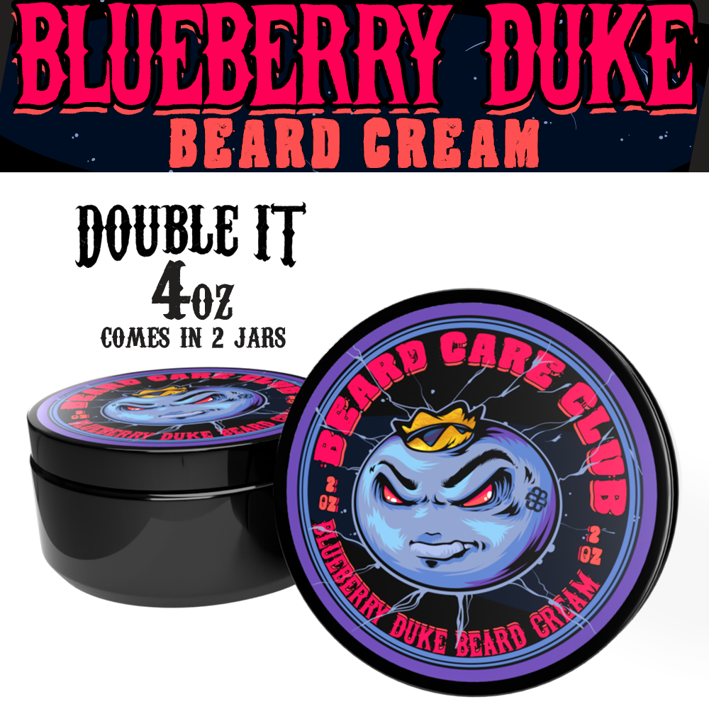 Blueberry Duke Beard Cream – Beard Care Club